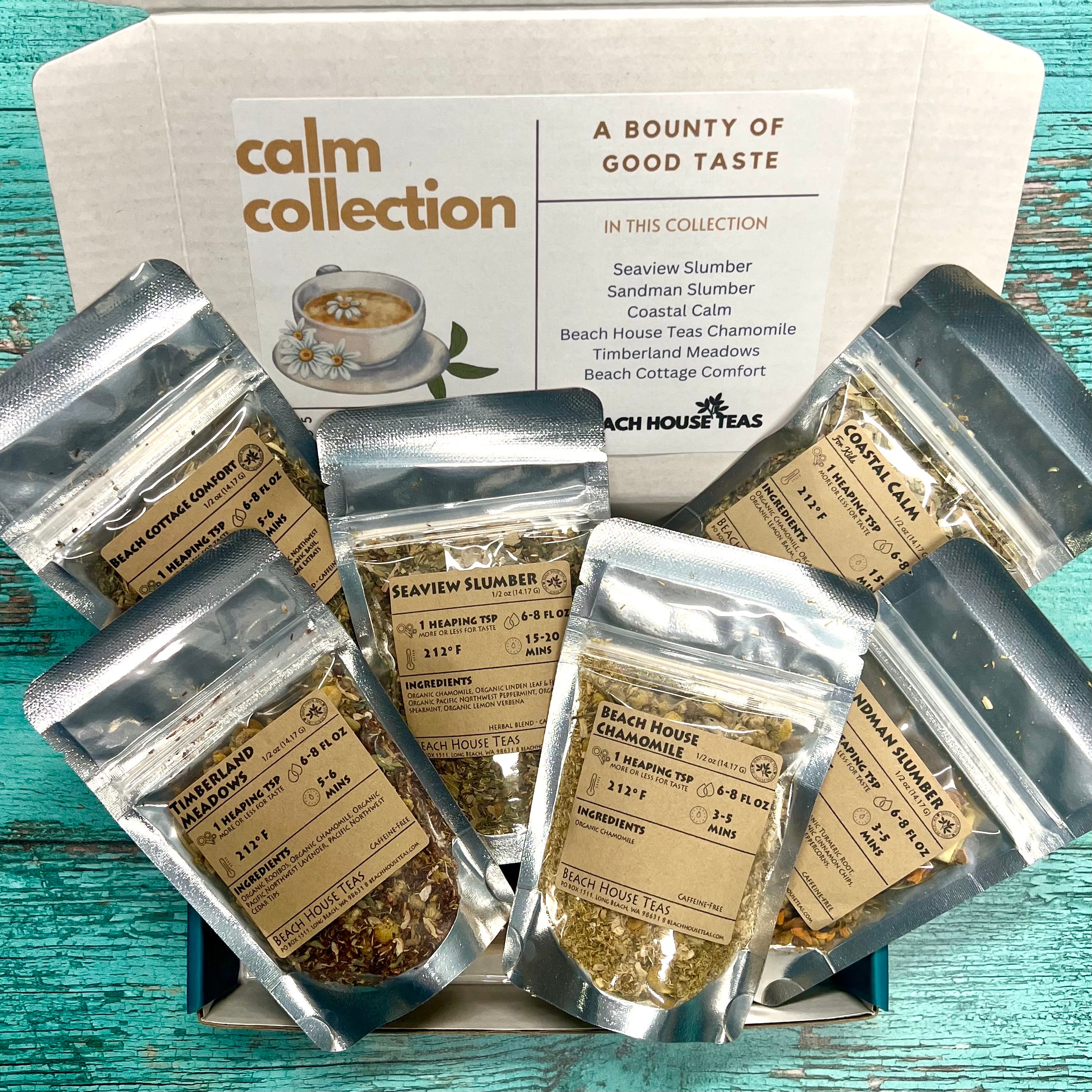 Calm Collection – Beach House Teas
